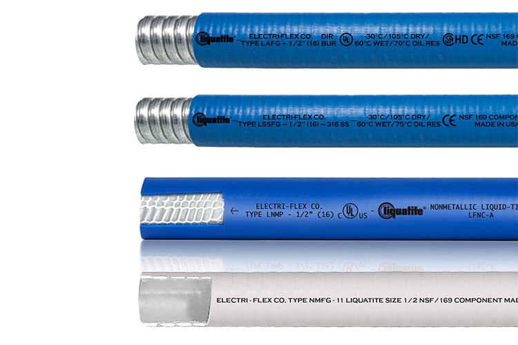 All Flexible Electrical Conduits Types | ElectriFlex
